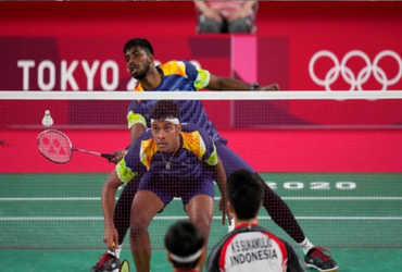 ટોકિયો ઓલિમ્પકઃ સાત્વિક અને ચિરાગની જોડી મેચ જીત્યા પછી પણ બહાર ફેંકાઈ ...