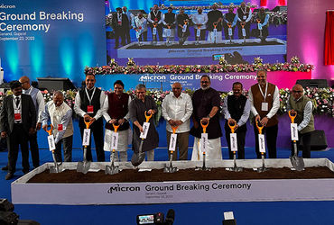 Micron begins construction on 2 7 bn India semiconductor plant in ...