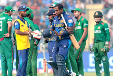 World Cup 2023 : શાકિબના કૃત્ય પર ભડક્યો મૈથ્યુઝનો ભાઈ, કહ્યું ...