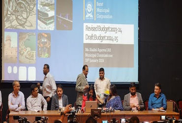 સુરત મહાનગરપાલિકા કમિશનર 8717 કરોડનું બજેટ રજૂ કર્યું | Surat Municipal ...