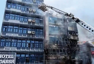 Fire at Bihar Hotel kills at least six rescue operations underway