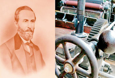 રોટરી પ્રિન્ટીંગ પ્રેસનો શોધક વિલિયમ બુલોક | William Bullock inventor ...