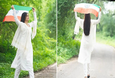 Vadodara BJP worker and reel star posts video with inverted Indian flag ...
