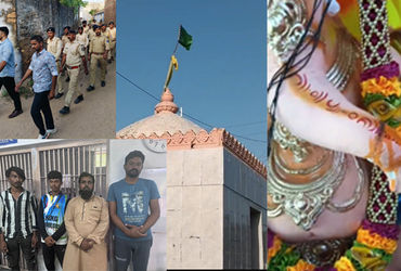 કચ્છમાં સુરતવાળીઃ જડોદર કોટડા ગામે ગણેશ મૂર્તિ ખંડીત, દેરી ઉપર લીલી ધજા ...