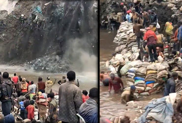 VIDEO: ભૂસ્ખલન બાદ પહાડ નીચે નીકળ્યો અબજોનો ખજાનો, લૂંટવા માટે ઉમટી પડી ...