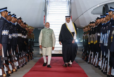 Qatar’s Amir to hold meeting with PM Modi receive ceremonial welcome at Rashtrapati Bhavan today