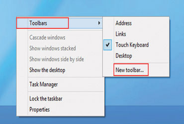 પીસીમાં કામકાજ ઝડપી બનાવવા ટાસ્કબારમાં ટૂલબાર ઉમેરી જુઓ | Try adding toolbars to the taskbar to ...