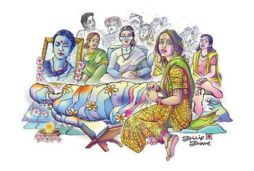 સૌભાગ્ય અખંડ હતું, દાંપત્ય નહીં . | Ravi Purti 20 July 2025 Ravi Ila ...