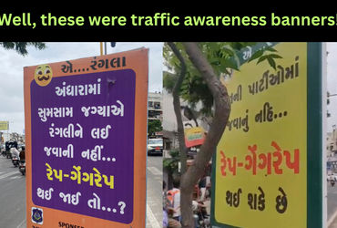 Public backlash leads to removal of banners over inappropriate messages