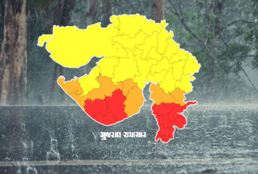 સૌરાષ્ટ્ર-દક્ષિણ ગુજરાતમાં 4 દિવસ કમોસમી ભારે વરસાદની આગાહી, આજે 8 ...