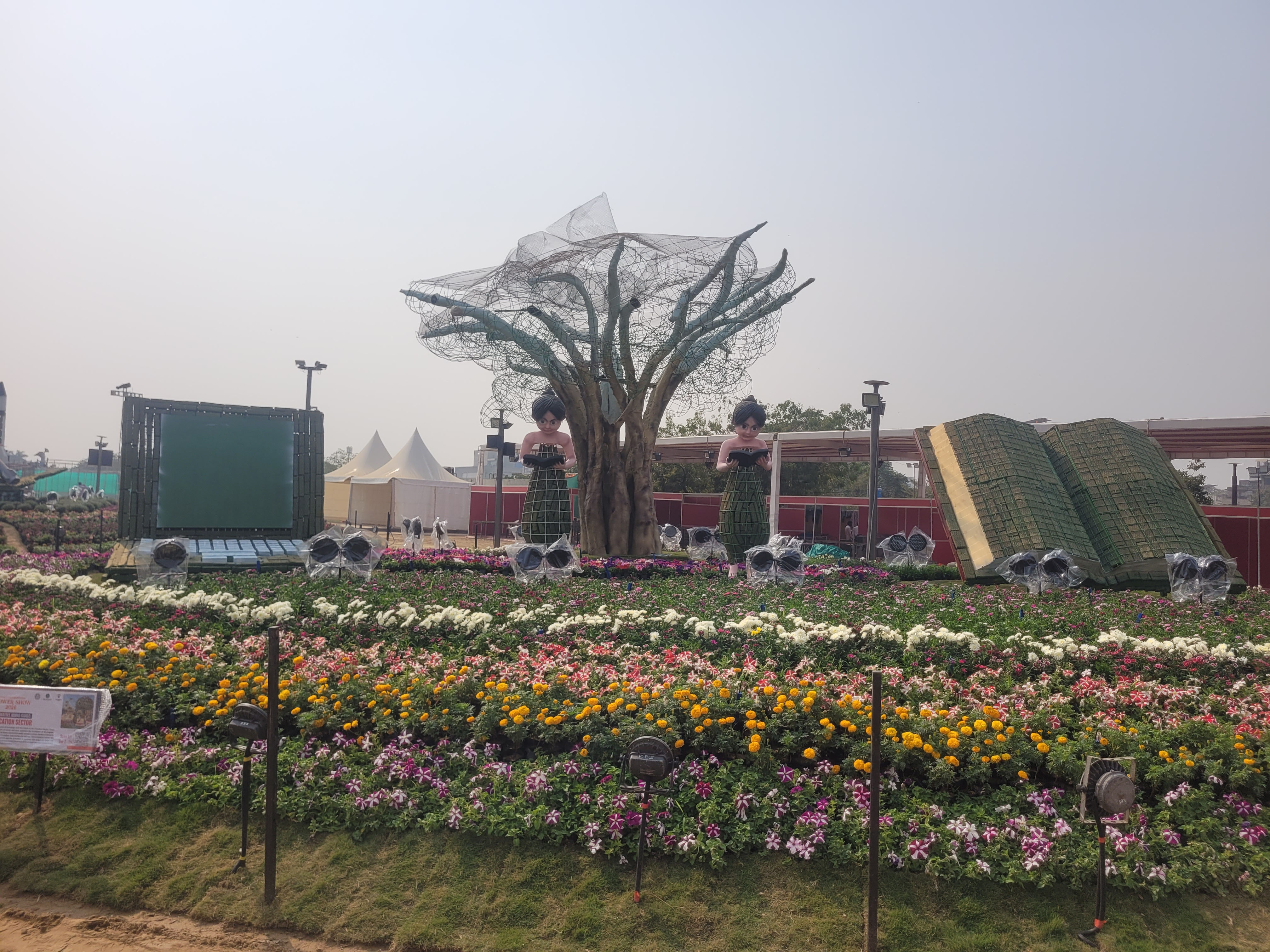 Ahmedabad Flower Show begins with ‘Bharat: Ek Gatha’ theme