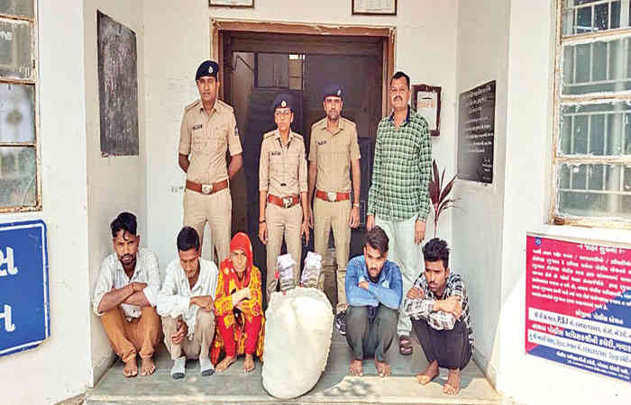 સોજિત્રાના મલાતજ ગામ પાસેથી 22 કિલો ગાંજા સાથે 5 ઝડપાયા | 5 were caught ...